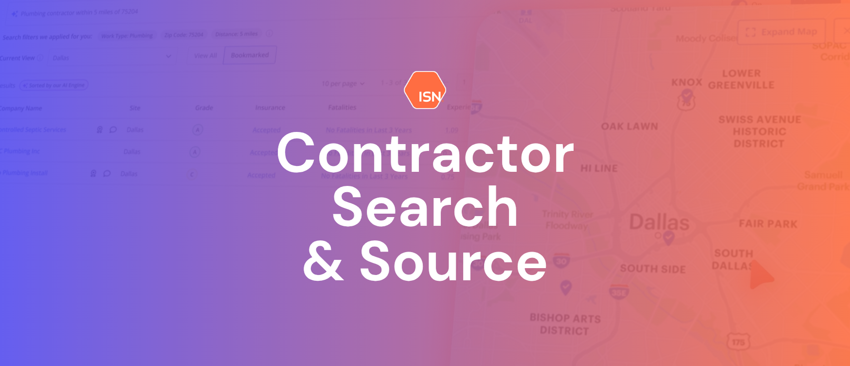 ISN® Enhances Contractor Search & Source Feature with AI-Powered Tools